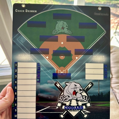 Custom Lineup Cards Baseball or Softball 4 Part Carbonless - Etsy