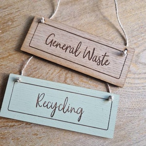 FULLY Personalised Miniature Wooden Signs, Different Sizes Available ...