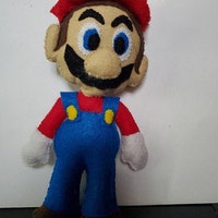 PDF Pattern to Make a Felt Mario. - Etsy Canada