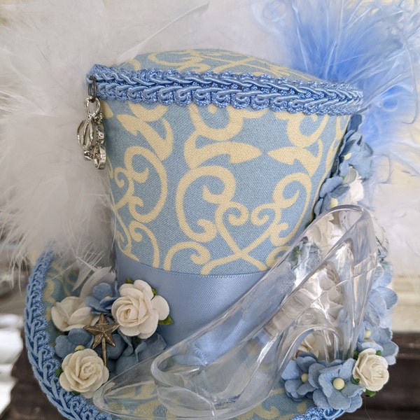 Mini Cinderella Hat, Alice in Wonderland Tea Party, Mad Hatter Tea ...