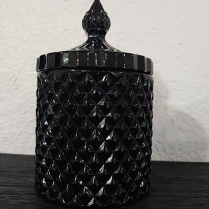 CLOVE Goth Candles Premium Soy Wax Black Candle 8 Oz - Etsy