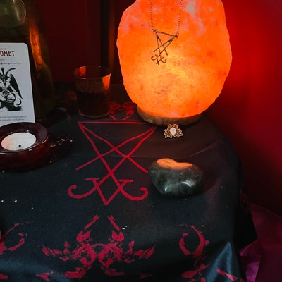Lucifer Altar Cloth - Etsy