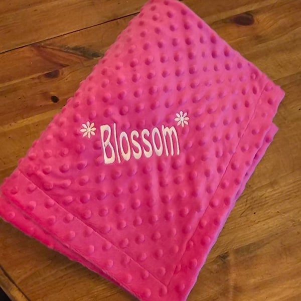 Personalized Breast Cancer Awareness Blanket, Chemo Comfort Blanket ...