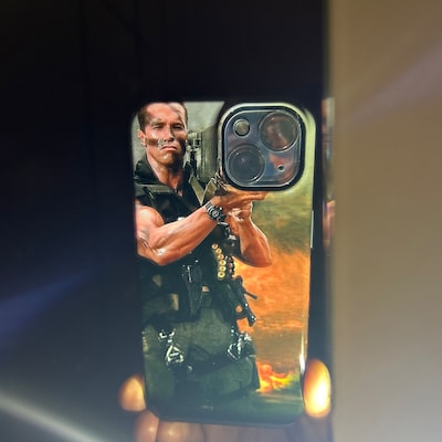 Arnold Schwarzenegger Commando Phone Case for iPhone 15 Pro Max Magsafe ...