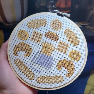 Bread Head Cross Stitch Pattern - Etsy