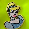 IRON ON Embroidered Princess Patches- Cinderella Patch- Ariel Patch ...