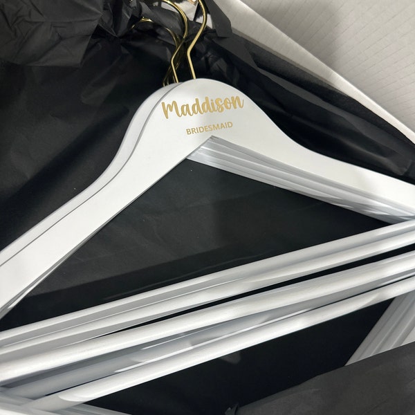 Personalised Wedding Hangers | Bridal Party Hangers - Etsy Australia