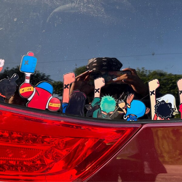 Baby Groot Peeking Peeker Sticker / Car Vinyl Decal / Window Sticker ...