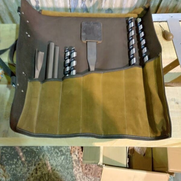 Double Sided 16 Pocket Tool Roll - Etsy