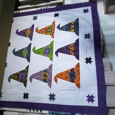 Bewitched Quilt Pattern PDF the Pattern Basket - Etsy