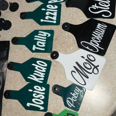 Goat Collar ID Tags - Etsy