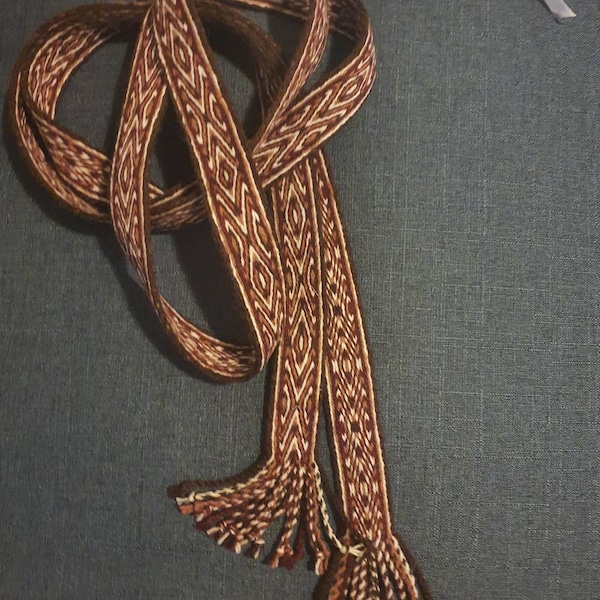Width ~5 Cm. Tablet Weaving Belt, Tablet Woven Band, Tablet Weaving ...
