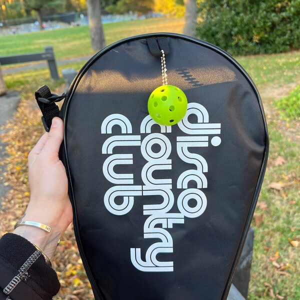 Set of 2 Mini Pickleball Bag Tag/pulls, Two Super Cute Mini Bag Tags ...