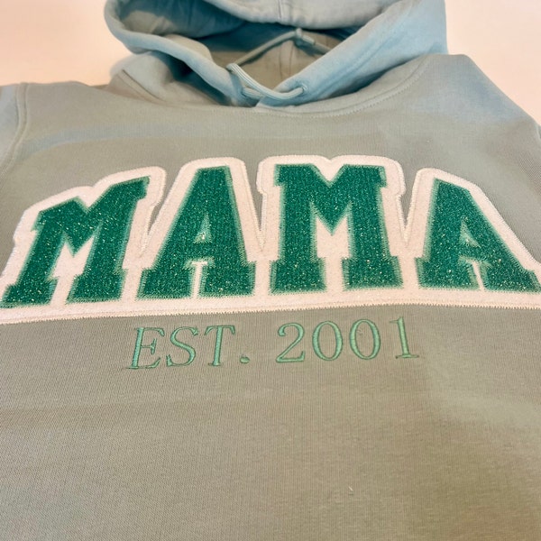 MAMA in Two Layer Double Applique Machine Embroidery Designs Zigzag ...