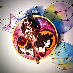 Zodiac Goddess Sagittarius Pin | Etsy