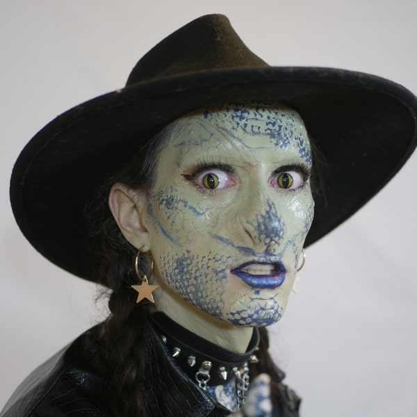 Snake Prosthetics Set, SFX Makeup, Silicone Appliance, Halloween ...