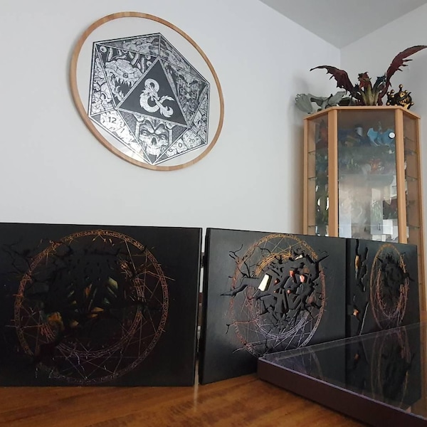 Dm Screen - Book of Magic - Etsy
