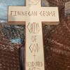 Baby Dedication Gift, Boy Dedication Cross, Personalized Child ...