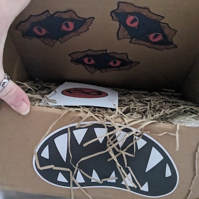 Dnd Mystery Mimic Box Dungeons and Dragons Gift for Players and Dm's ...