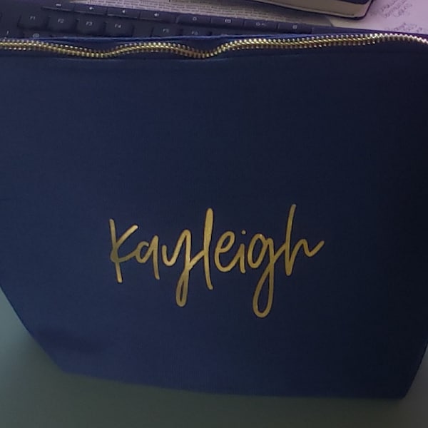 Personalized Cosmetics Bag Script Nickname Mother's Day Gift Gifts for ...