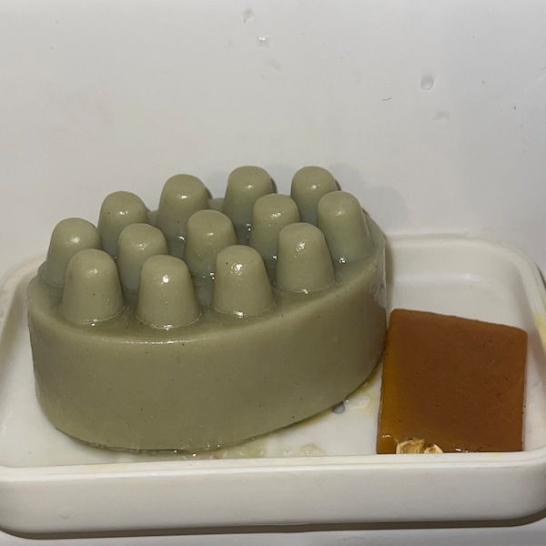 Organic Dish Soap Bar 6.5oz Clean Kitchen, Laundry and Dishes, Natural ...