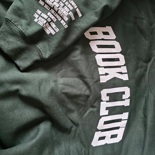 Custom Book Club Sweatshirt, Personalized Book Club Crewneck, Book ...