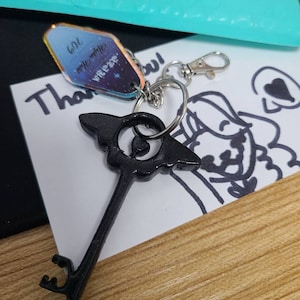 Hazbin Hotel Key Chain Hazbin Hotel Room Key - Etsy Canada