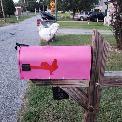 Rooster Mailbox Flag - Etsy