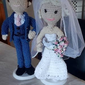 PATTERN Bride & Groom Amigurumi / Amigurumi Crochet Doll Pattern ...