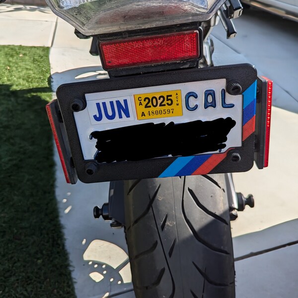 Italian Pride Textured Motorcycle License Plate Frame for Italian ...