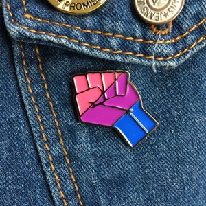 Bigender Pride Enamel Pin | Etsy