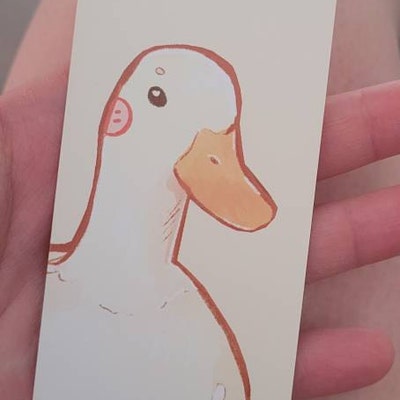Duck Bookmark You're on This Page Cute Bookmark - Etsy UK