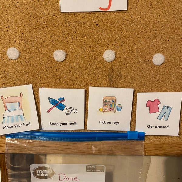 Daily Rhythm Cards & Weather Wheel Bundle - Etsy