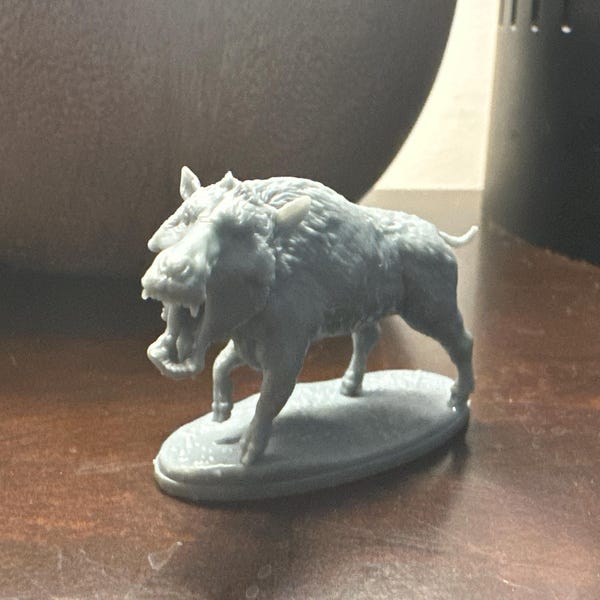 Perucetus Colossus Dino and Dog Miniatures - Etsy