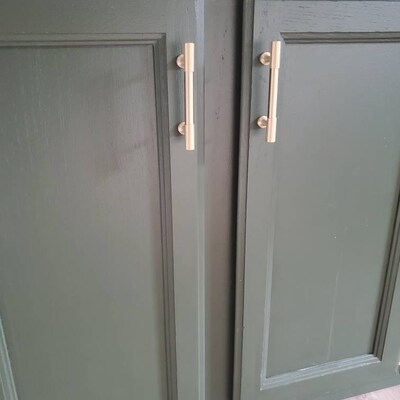 Solid Brass Material Ring Pulls Gold Brass Dresser Knobs - Etsy