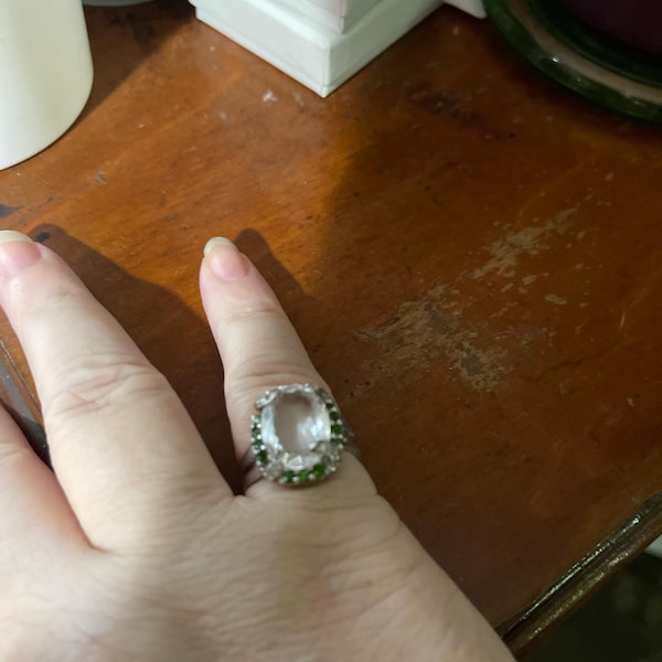 EFFY Prasiolite / Diamond 14k Yellow Gold Ring - US Size 7 - Etsy