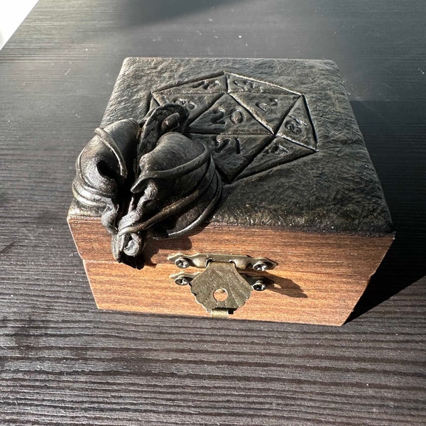 Dragon Ring Box D20 Dnd Dice Fantasy Box Ancient Personalized ...