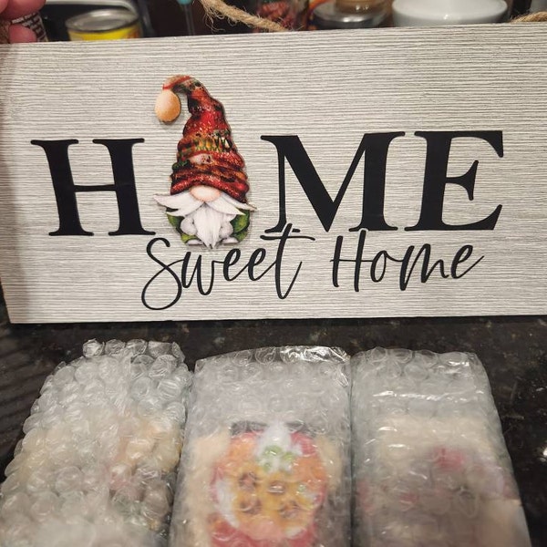 Interchangeable Welcome Gnome Sign for Front Door Home Decor New Home ...