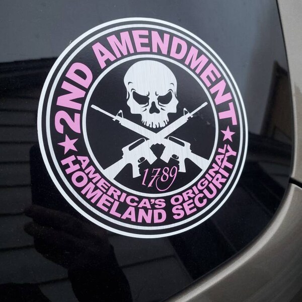 2nd Amendment America's Original Homeland Security 1789 Sticker Decal ...