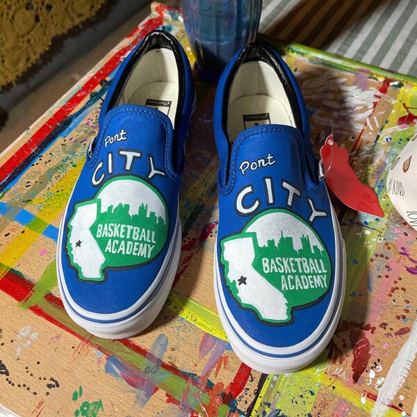 CUSTOM Team Shoes Custom Vans, Custom Converse, Sports Teams - Etsy