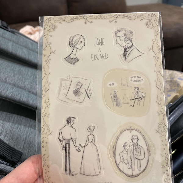 Biscuit Sticker Sheet - Dyad Doodles - Etsy