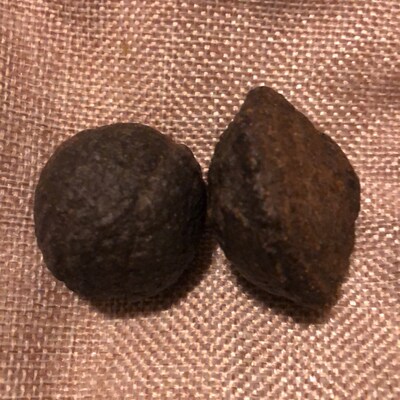 Moqui Marbles, Set-of-2, Shaman Stones, Moki Balls, Sandstone, Iron ...