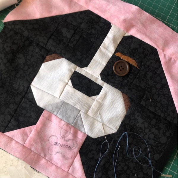 Cavalier King Charles Spaniel Dog Puppy Quilt Block PDF Pattern ...