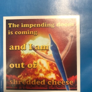 Worm on a String Meme Sticker Funny Meme, Squirmle, Fuzzy Worm - Etsy