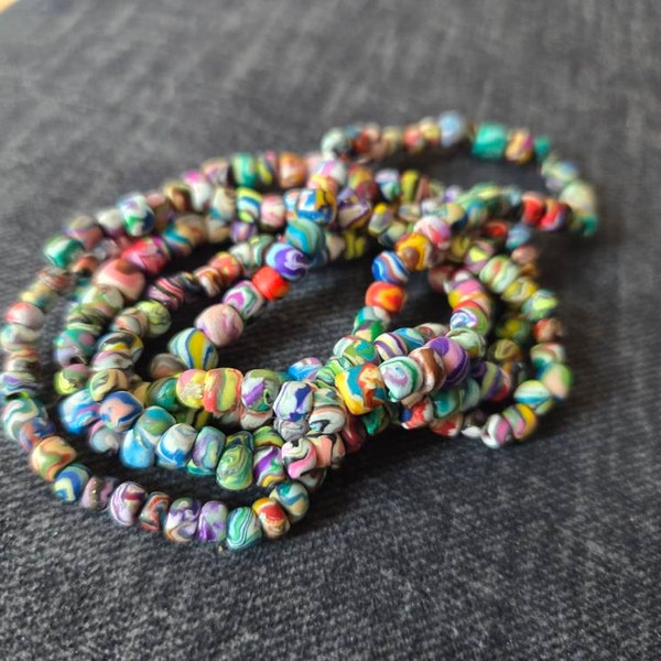 Hand Rolled Beads in an Array of Colors. - Etsy