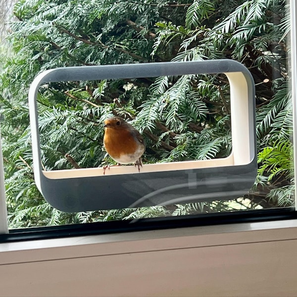 Window Bird Feeder - BIRD DOCK - 3D Printed Birdfeeder - Bird House ...