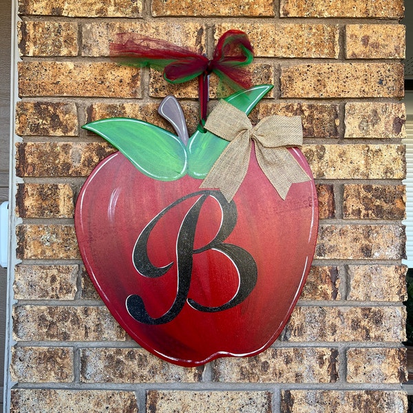Giant Fall Apple Door Hang in Any Color You Want - Etsy