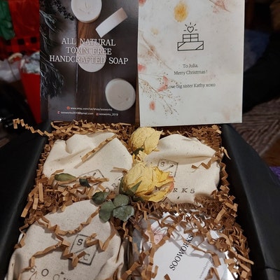 Soap Chips Wash Your Hands Soap Bits in Container - Etsy