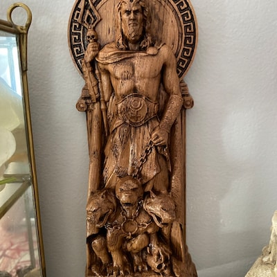 Hades, God, Greek Statue, King of the Underworld, Pagan, Wiccan, Wicca ...