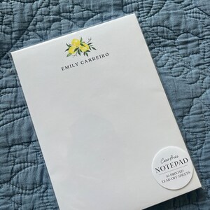 Personalized Desk Notepad From the Desk Of, Professional Office Set ...